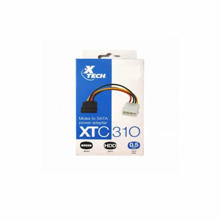Adaptador de alimentación de Molex a SATA XTC-310 – Chars